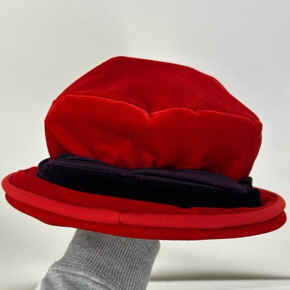 Red Hat Society | Accessories | Vintage Red Hat Society Red Purple ...
